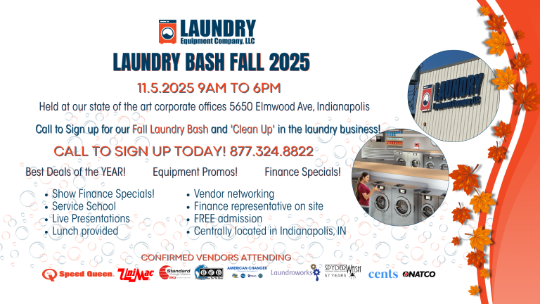 Laundry Bash Fall 2025 – Laundry Equipment Company, LLC